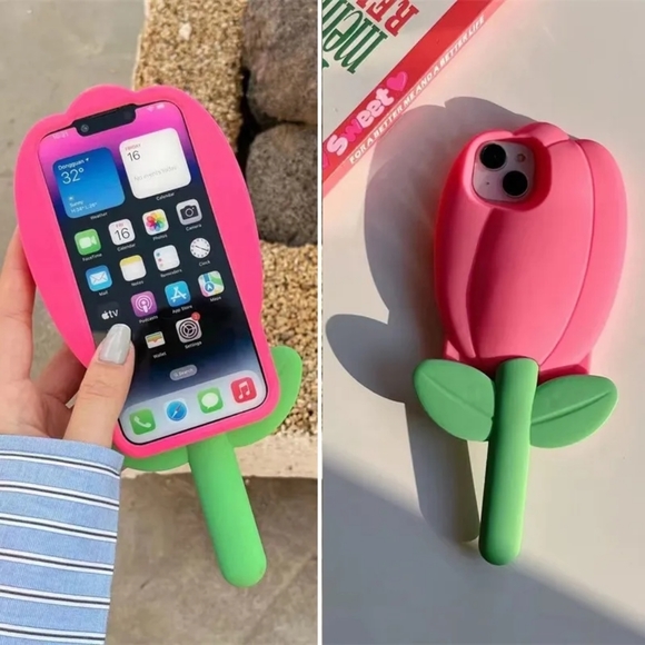 Accessories | Silicone Floral Design Phone Case For Iphone 12 | Poshmark